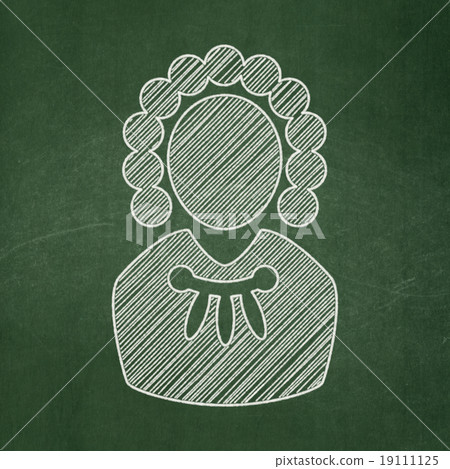 Law concept: Judge on chalkboard background - Stock Illustration [19111125] - PIXTA