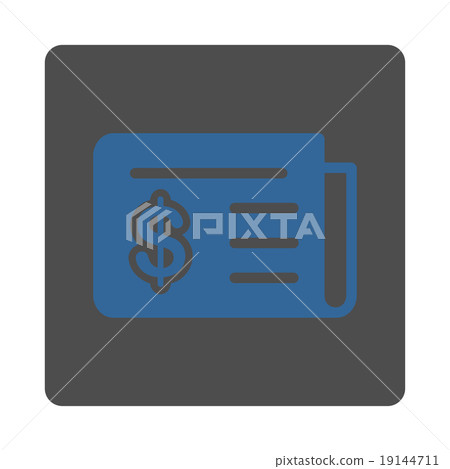 Financial News Icon from Commerce Buttons... - Stock Illustration ...