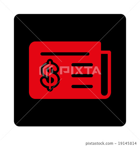 Financial News Icon from Commerce Buttons... - Stock Illustration ...