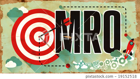 MRO Concept. Poster in Flat Design. - Stock Illustration [19152518] - PIXTA