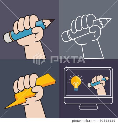 Screen sketching - Stock Illustration [19153335] - PIXTA