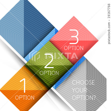 Paper style design templates, square abstract-插圖素材 [19167788] - PIXTA圖庫