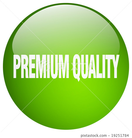 premium quality green round gel push button - Stock Illustration ...