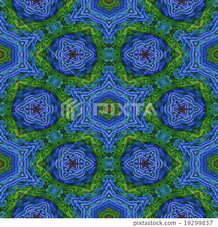 Fractal kaleidoscope - Stock Illustration [19299837] - PIXTA