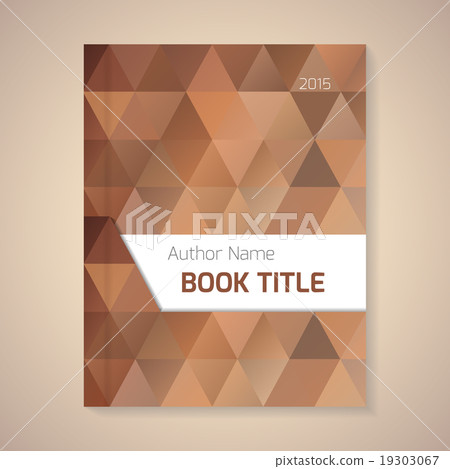 Vector template for book title - Stock Illustration [19303067] - PIXTA