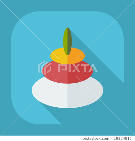 Flat modern design with shadow icons toys - Stock Illustration ...