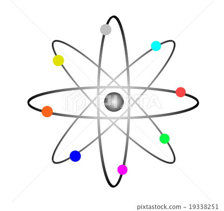 Illustration of atoms - Stock Illustration [19338251] - PIXTA