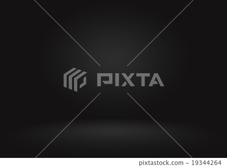 abstract black background Studio backdrop well...-插圖素材 [19344264] - PIXTA圖庫