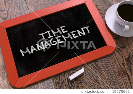 Time Management Concept Hand Drawn on Chalkboard. - Stock Illustration ...