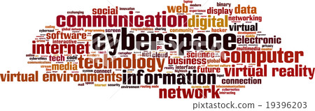 Cyberspace word cloud - Stock Illustration [19396203] - PIXTA