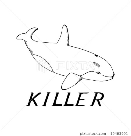 hand draw killer style sketch - Stock Illustration [19463991] - PIXTA