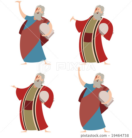 Set of Moses - Stock Illustration [19464738] - PIXTA