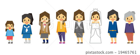 Women's growth - Stock Illustration [19465761] - PIXTA