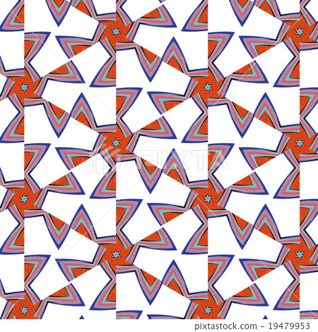 bright, attention-grabbing pattern sixties style - Stock Illustration ...