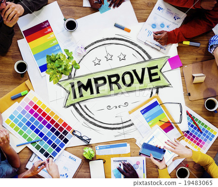 Improve Innovation Motivation Progress Reform... - Stock Photo ...