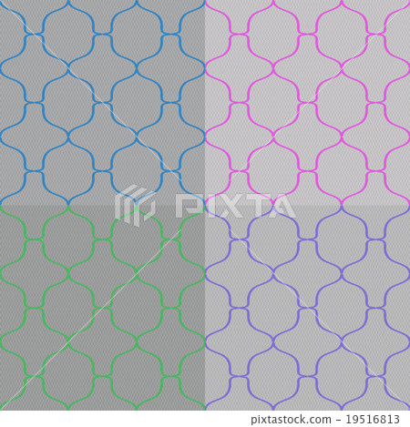 Set of Abstract Seamless Pattern Vector - Stock Illustration [19516813 ...