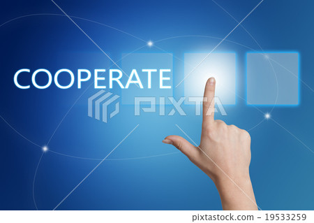 Cooperate - Stock Illustration [19533259] - PIXTA