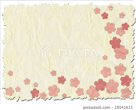 Japanese paper cherry tree - Stock Illustration [19541615] - PIXTA
