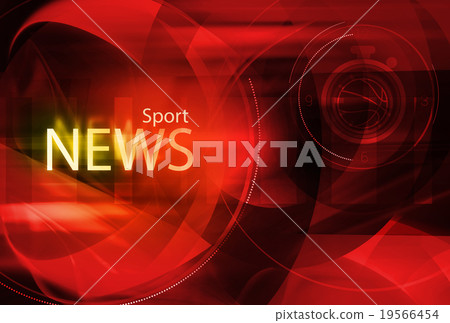 Graphical Sport News background I - Stock Illustration [19566454] - PIXTA