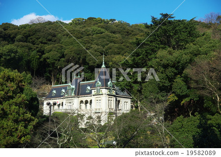 Stock Photo: western-style house, compound sentence, Bansui manor ...
