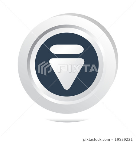 Arrow sign button icon - Stock Illustration [19589221] - PIXTA