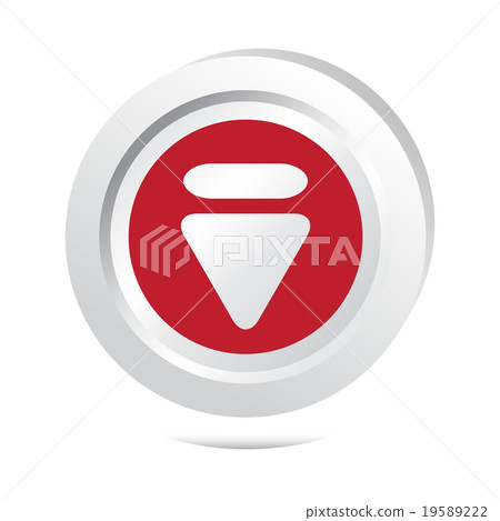 Arrow sign button icon - Stock Illustration [19589222] - PIXTA