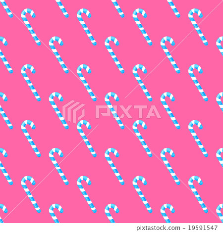 Sweet candy cane pink seamless pattern. - Stock Illustration [19591547 ...