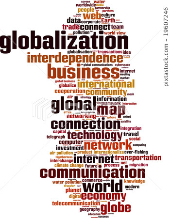 Globalization word cloud - Stock Illustration [19607246] - PIXTA