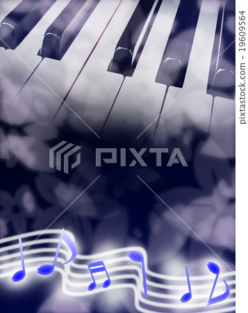 Spring piano - Stock Illustration [19609564] - PIXTA
