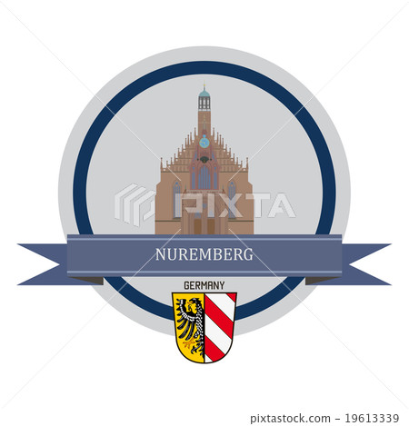 Nuremberg ribbon banner - Stock Illustration [19613339] - PIXTA