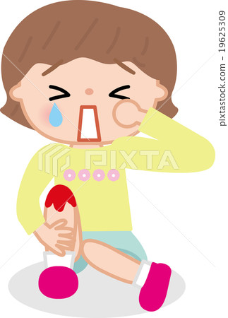 Child's injury falls falling falling - Stock Illustration [19625309 ...