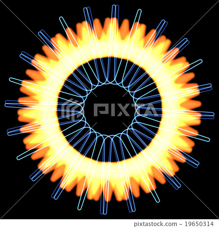 Abstract laser waves - Stock Illustration [19650314] - PIXTA