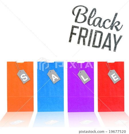 Composite image of black friday advert - Stock Illustration [19677520 ...