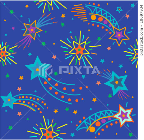 festive sky background - Stock Illustration [19697934] - PIXTA
