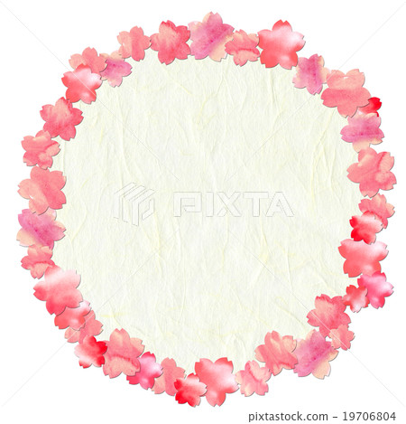 Cherry tree frame - Stock Illustration [19706804] - PIXTA