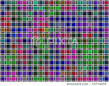 Colorful check pattern - Stock Illustration [19734854] - PIXTA