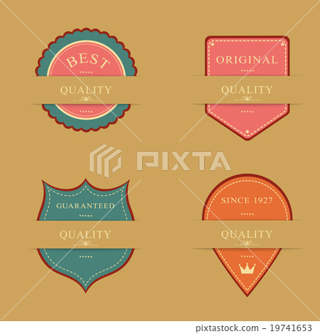 Label Design Set - Stock Illustration [19741653] - PIXTA