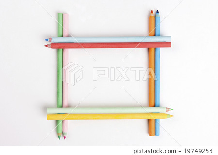 colored pencil, frame, PHOTOGRAPH - Stock Photo [19749253] - PIXTA