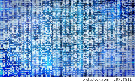 binary code screen - Stock Illustration [19768811] - PIXTA