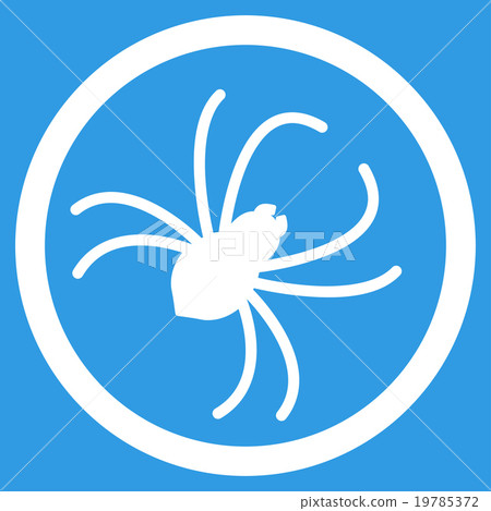 Spider Flat Icon - Stock Illustration [19785372] - PIXTA