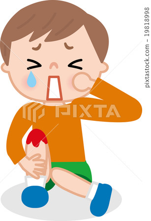 Child's injury falls falling falling - Stock Illustration [19818998 ...