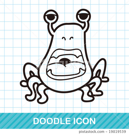 alien doodle - Stock Illustration [19819539] - PIXTA