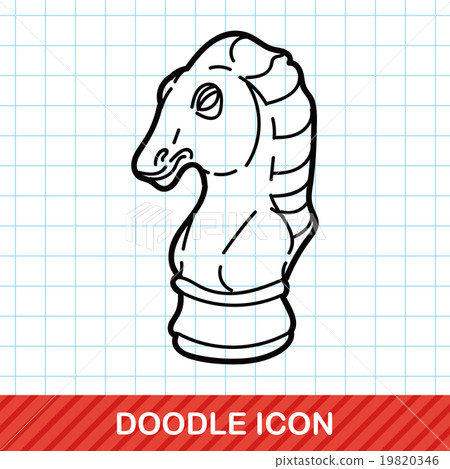 chess doodle - Stock Illustration [19820346] - PIXTA