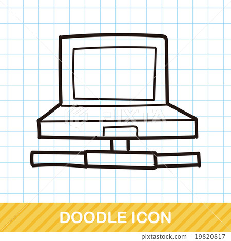 computer doodle - Stock Illustration [19820817] - PIXTA