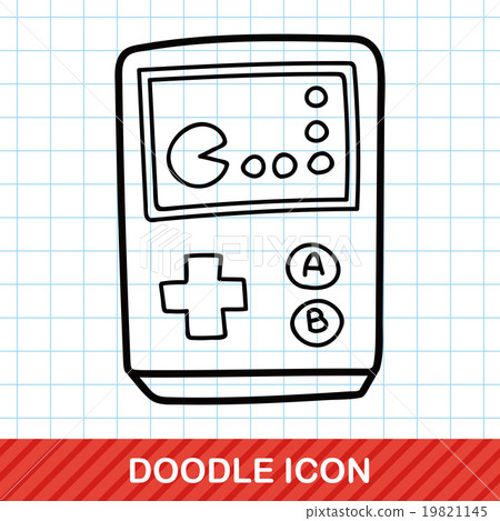 game console doodle - Stock Illustration [19821145] - PIXTA