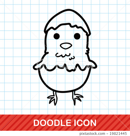 chicken doodle - Stock Illustration [19821445] - PIXTA