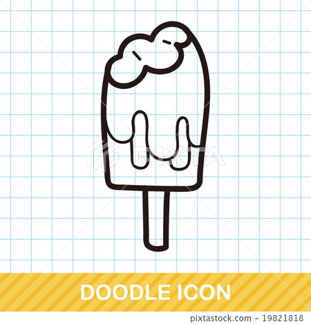 ice stick color doodle - Stock Illustration [19821818] - PIXTA