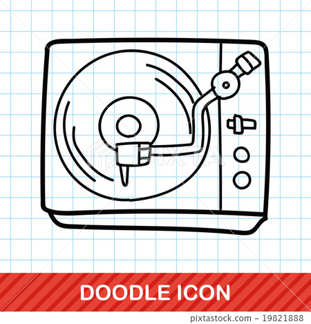 DJ disk doodle - Stock Illustration [19821888] - PIXTA