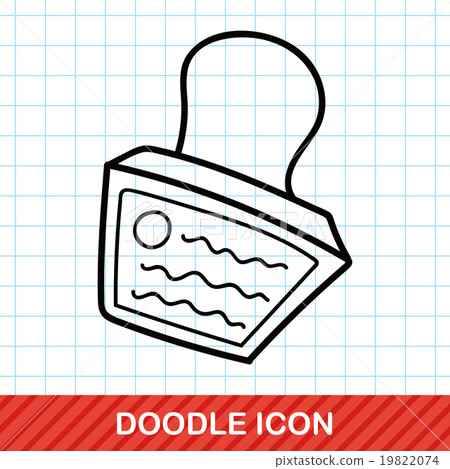 stamp doodle - Stock Illustration [19822074] - PIXTA