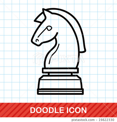chess doodle - Stock Illustration [19822330] - PIXTA